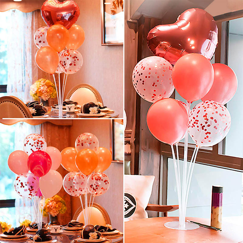 Party Maker. BASE PARA DECORACIÓN CON GLOBOS. (7 globos)